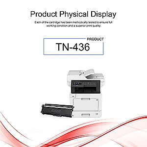 HIYOTA TN436 Toner Cartridge High Yield: Compatible 2 Pack Black TN-436 Toner Cartridge Replacement for Brother HL-L8360CDWT L8360CDW L9310CDW MFC-L9570CDW L8690CDW L8900CDW DCP-L8410CDW Printer