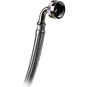 Certified Appliance Accessories Steam Dryer Installation Kit [Steam Dryer Hose with 90 Degree Elbow, Y Connector and Inlet Adapter Hose], 5 Feet