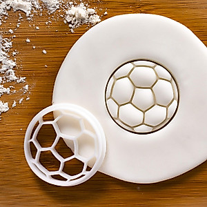 Extra Small Soccer Ball Cookie Cutter - Bakerlogy