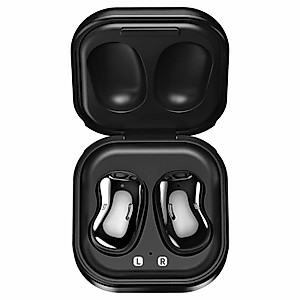 UrbanX Street Buds Live True Wireless Earbud Headphones for Samsung Galaxy S21 Ultra 5G - Wireless Earbuds w/Active Noise Cancelling - (US Version with Warranty) - Black