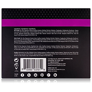 SHANY 'Fix Me Up' Makeup Kit - Compact Travel Makeup Portable Giftable Adult and Teen Makeup Set Eye Shadows, Lip Colors, Blushes, and Applicators