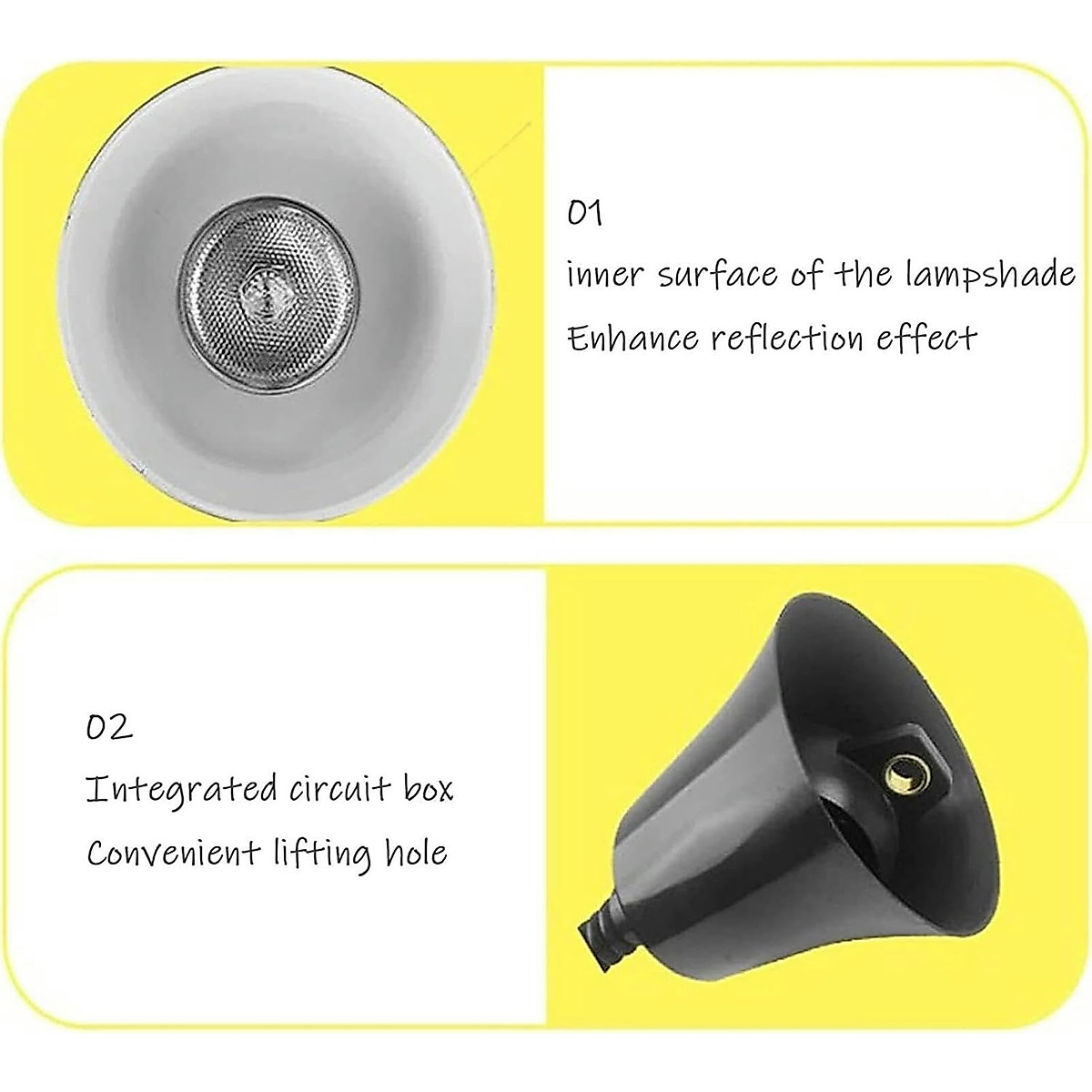 for Heating Food Lamp, 2 Package, for Heating 250 W Commercial Foods, Food Heater, Retractable Hose for Lamp for Heating Food, Prevents Food from