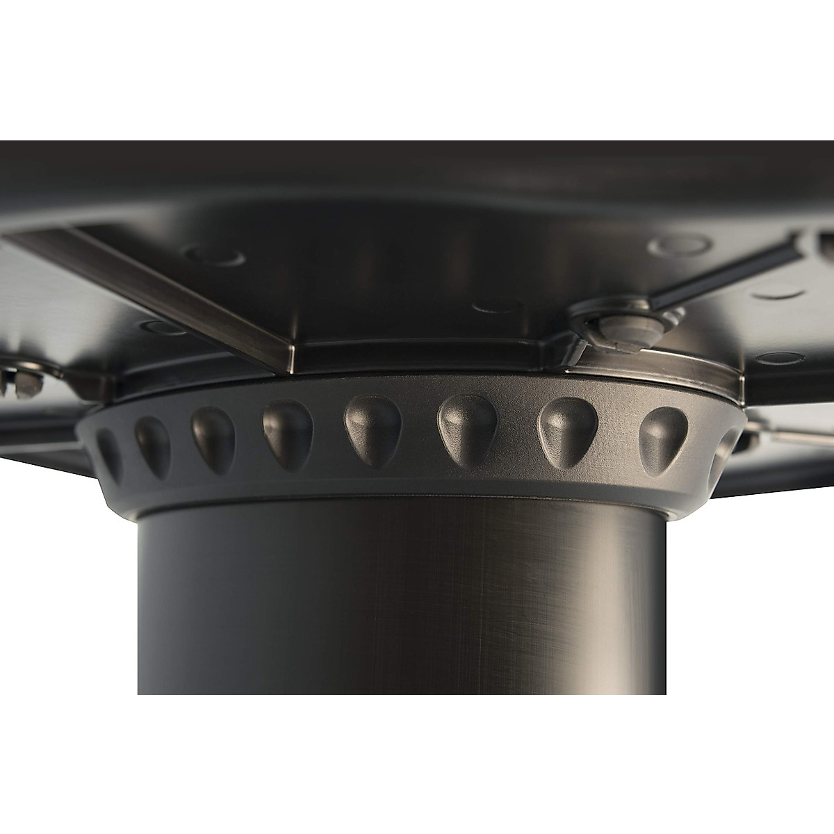 Ultimate Support MS-90/45B MS Series Professional Column Studio Monitor Stand with Non-marring Decoupling Pads - 45"/Black