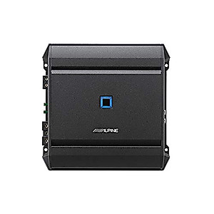 ALPINE S-A60M 600 Watt RMS Mono Car Audio Amplifier Subwoofer Class-D+Bass Knob
