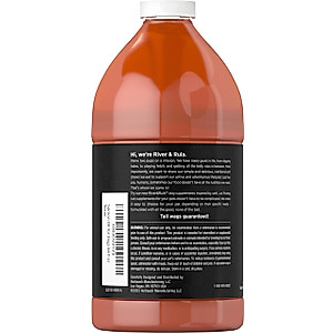 Horbaach Salmon Oil for Dogs 64 fl oz | with Pump | Supports Healthy Skin and Coat | with Omega 3, EPA & DHA | Bulk Size Pet Supplement | Non-GMO, Gluten Free