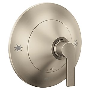 Moen TS2201BN Doux Posi-Temp Valve Trim Kit, Valve Required, Brushed Nickel