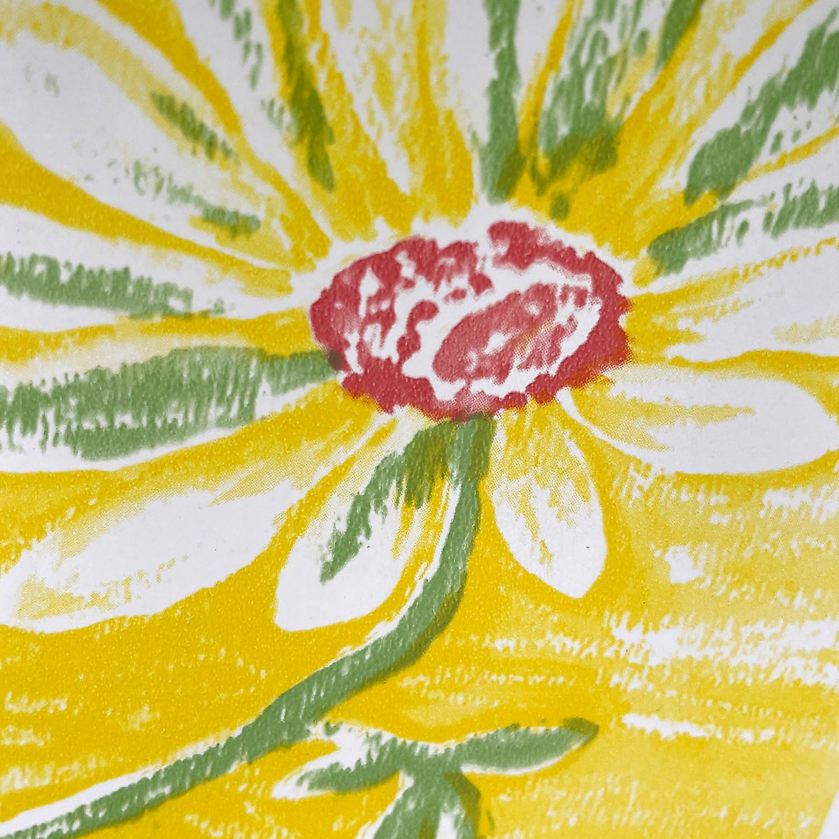 Yifely Yellow Leaf Sunflower Countertops Decor Paper Self-Adhesive Vinyl Shelf Drawer Liner 17.7 Inch by 9.8 Feet