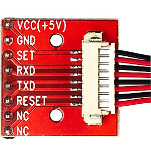 risingsaplings 2pcs Breakout Board with Cable for PMS5003 PM2.5 PM10 Air Quality Sensor
