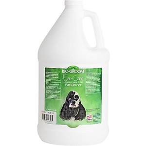 Bio-Groom Ear-Care Dog Ear Cleaner – Dog Ear Drops, Cruelty-Free, Made in USA, Gentle Wax Remover, Pet Ear Cleaner for Dogs and Cats – 1 Gallon