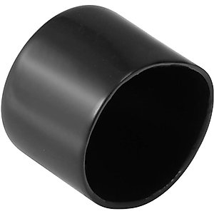 BOXONLY 40mm Screw Thread Protectors Rubber End Caps Vinyl Flexible Bolt Screw Rubber Caps,Black,4pcs