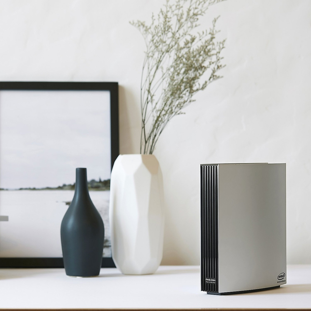 PHICOMM K3C AC 1900 MU-MIMO Dual Band Wi-Fi Gigabit Router – Powered by Intel Technology, Silver