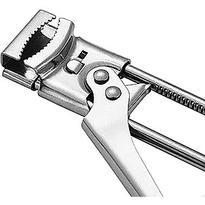 Master Opener Adjustable Jar & Bottle Opener, Manual Jar Bottle Opener Kitchen Accessories,Adjustable Multifunctional Stainless Steel Can Opener Jar Lid Gripper (2pcs)