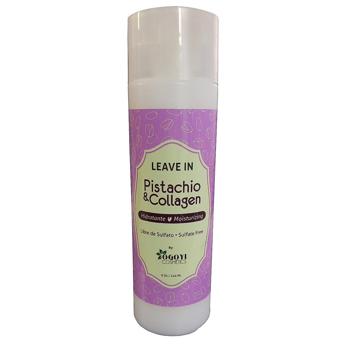 Pistachio & Collagen Moisturizing Leave in Conditioner, 9 Oz./ 240 ML