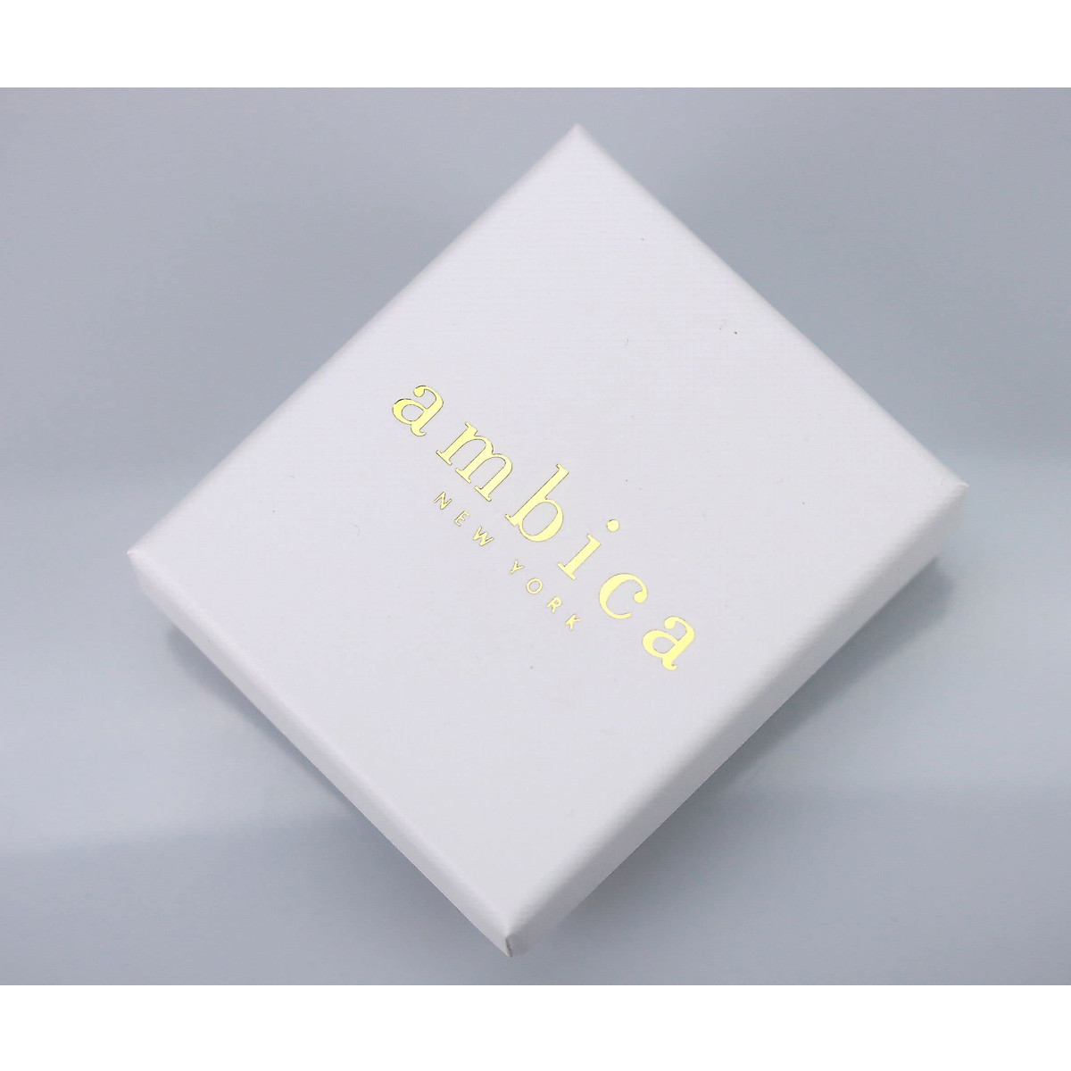 Ambica New York Solid 925 Sterling Silver Cubic Zirconia Solitaire Necklace - Faux Diamond Round Solitaire Halo Necklace – CZ Diamond Pendant Necklace- Minimalist Dainty Necklace for Women