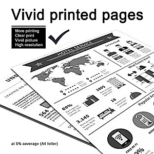 35A Toner Cartridge CB435A Black - (High Yield ) ONWA 1-Pack Compatible 35A CB435A Toner Cartridge Replacement for HP P1006 P1002 P1003 P1004 P1005 P1007 P1008 P1009 Printer