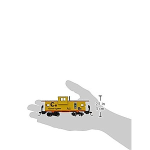Bachmann 17709 HO Scale 36' Wide Vision Caboose Chessie System C3966 B&O
