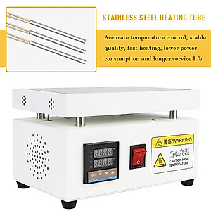 Hanchen Cellophane Wrapping Machine Manual Cellophane Overwrapping Machine Desktop Heating Sealing Machine for BOPP Cigarette Perfume Cosmetics Poker Box PVC Heat Sealer Film (LS12-200)