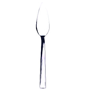 Mepra AZB10591120 Elica Table Fish Knife – [Pack of 24], 18.4 cm, Stainless-Steel Finish, Dishwasher Safe Tableware