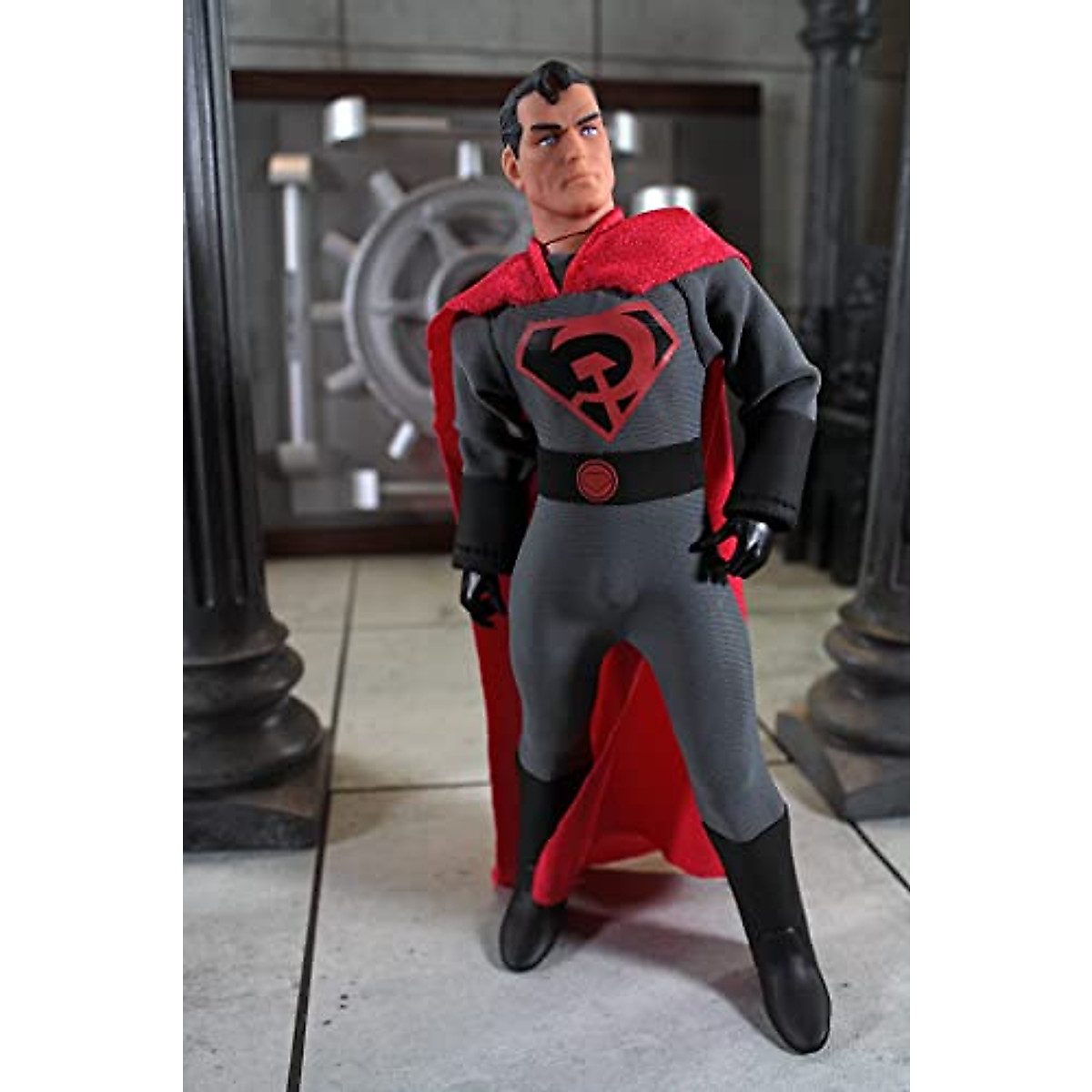 MEGO DC Heroes RED Son Superman PX 8IN AF