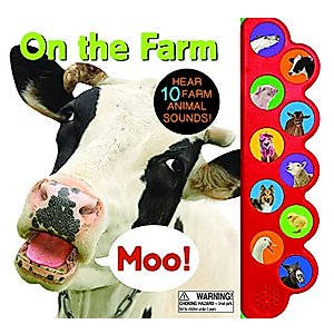 On the Farm Sound Book-Hear 10 Farm Animal Sounds! (Flowerpot Press 10 Button Sound Books)