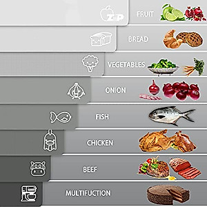 ZVP Plastic Cutting Boards, Flexible Cutting Mats for Cooking, Cutting Boards for Kitchen Dishwasher Safe, Food Icons, Anti-slip, BPA Free, Gradient Grey Set of 3, 15x12In