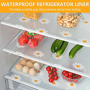 INNOLITES Drawer and Shelf Liner, Non Adhesive Waterproof Kitchen Cabinet Liner, Non Slip EVA Shelf Liner for Kitchen Cabinet, Drawers, Shelves, Pantry, Dresser, 17.5" × 78.7"