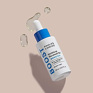Paula's Choice BOOST Moisture Renewal Oil Booster, Ceramides & Argan Oil Serum for Redness Relief, Dry Skin, 0.67 Ounce