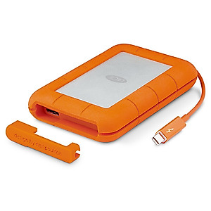 LaCie Rugged 1TB Thunderbolt and USB 3.0 Portable Hard Drive (LAC9000488)