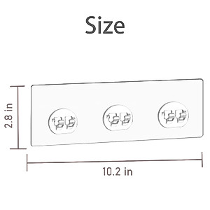 2 Pcs Corner Shower Caddy Adhesive Replacement Hook, Heavy-Duty No Drilling Adhesive Stickers for Shower Caddy Shelves Basket Bathroom Organizer Hanging Hook, Wall Mount Sticker Strips Pads