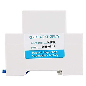Single Phase Energy Meter 5-80A DDM15SC LCD Digital Display Din Rail Electronic Energy KWh Meter Embedded End Cover