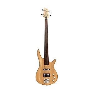 Stagg 4 String Bass Guitar, Right, Natural, Full Size (SBF-40 NAT FL)