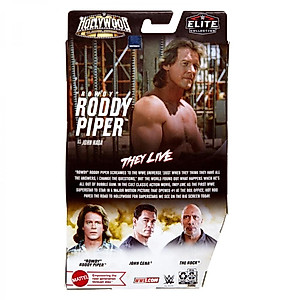 WWE Wrestling Elite Collection Hollywood "Rowdy" Roddy Piper as John Nada Action Figure