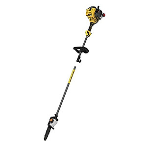 DEWALT Gas Pole Saw, 27cc, 10-inch, Attachment Capable (DXGP210)