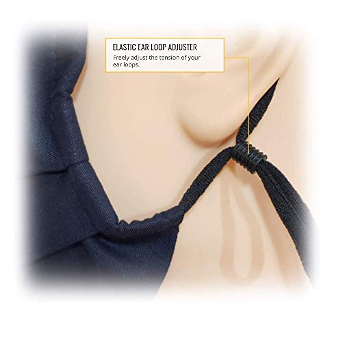 Noblecare (5Pack) Nosewire PLEATED 2 Layers Elastic Loop,Unisex Cloth Mask,Adjustable Size fit All Members in Family,Cloth Masks, Cotton Face Masks, Cloth Masks for WomenI Cotton Face Mask