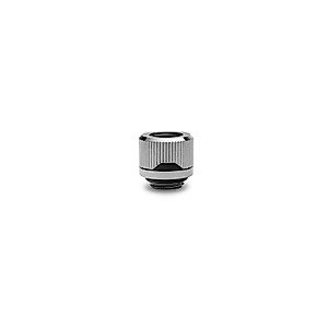 EKWB EK-Quantum Torque HDC-12 Compression Fitting for EKWB Rigid Tubing, 12mm OD, Black Nickel, 4-pack
