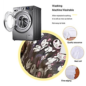 Kawaii Super Soft Blanket Cute Blanket All Season Flannel Fleece Blanket for Kids Adult Sofa Bedding 40"x 50"