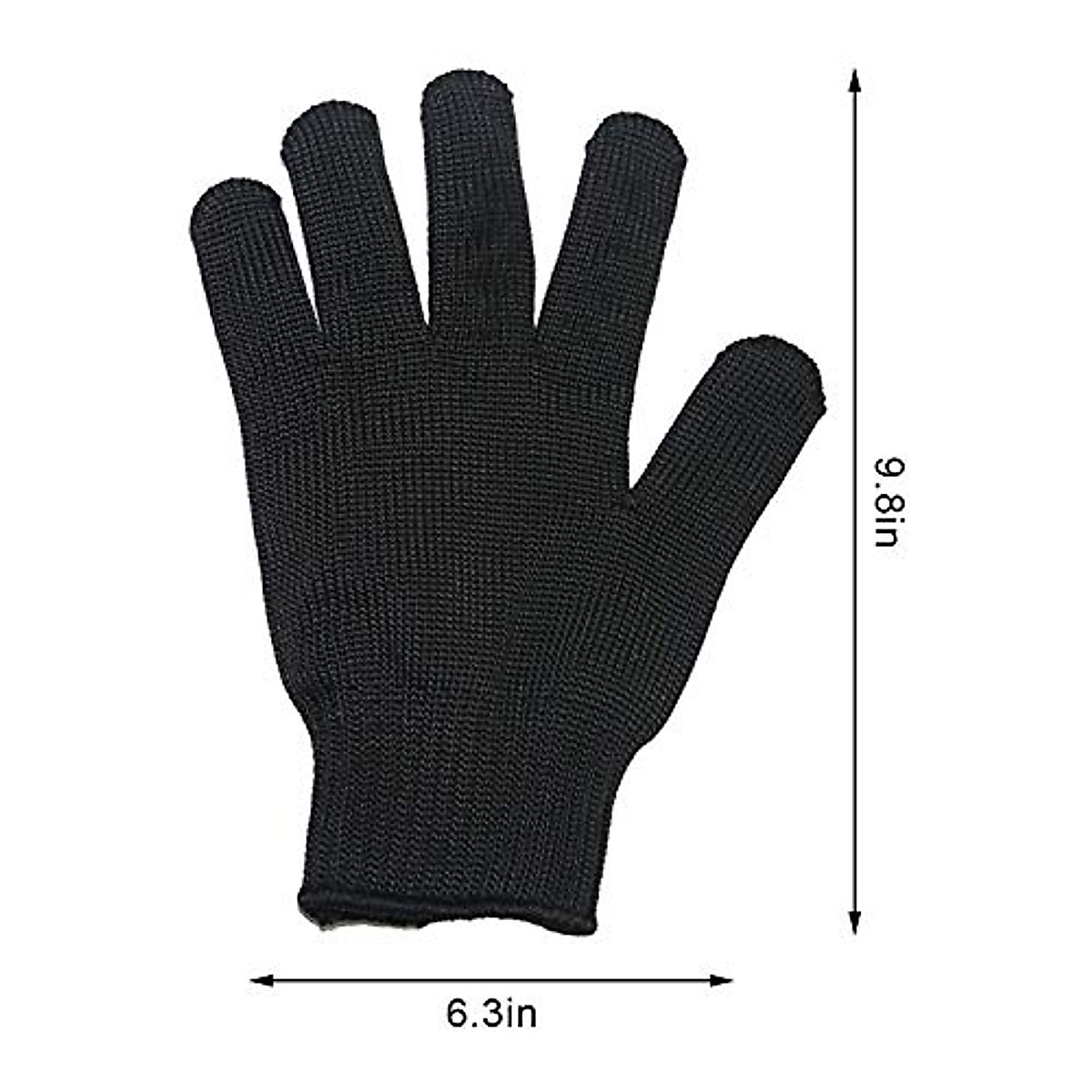 Bac-kitchen Bird Training Anti-Bite Gloves, Level 5 Protection, Parrot Chewing Working Safety Protective Gloves for Small Animal Pet Squirrels Hamster Parrotlets Cockatiels Finch Macaw (2 Pairs)