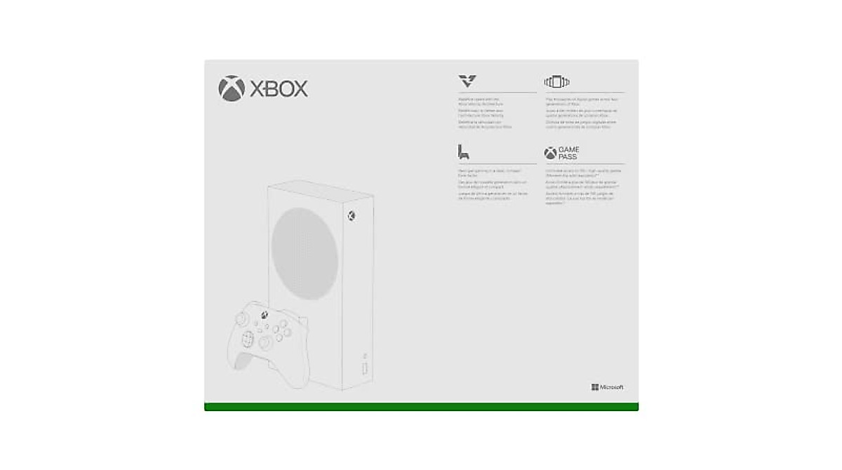 Xbox Series S 512GB All-Digital Console - Fast, Immersive Gaming