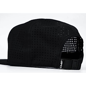 Combat Iron CMBT Pro Performance Hybrid Structured Flatbill Adjustable Baseball Cap (Black)