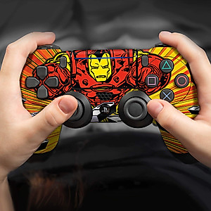 Controller Gear Marvel Comics - Iron Man - Break Through - PS4 Controller Skin (Controller Sold Separately) - PlayStation 4