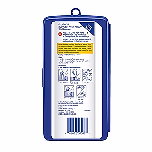 Dr. Scholl's FreezeAway Wart Remover Dual Action, 8 Applications/Freeze Therapy + Powerful Fast Acting Salicylic Liquid to Remove Common and Plantar Warts, 0.33 Fl Oz, 1 Count