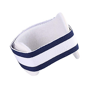 Milisten Elbow immobilizer Brace Golfers Elbow Strap Elbow Brace with pad tendonitis Elbow Strap Elbow Sleeve Brace Adjustable Stand Badminton Men and Women Anti- Device White