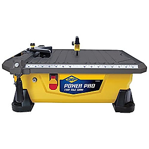 QEP 22900Q Power 1 HP Pro Tile Wet Saw, 7-Inch