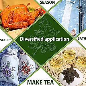 TEARELAE - Natural Mugwort Herb Dried Leaves - 4oz/114g - Mugwort Tea Loose Leaf - Non-GMO, Sulfur-free - 100% Pure Premium Dried Herbs - Help Sleep A Lucid Dream