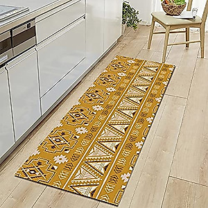 OPLJ Home Entrance Door mat Floor mat Modern Bedroom Living Room Floor mat Kitchen Carpet Floor mat A15 60x180cm