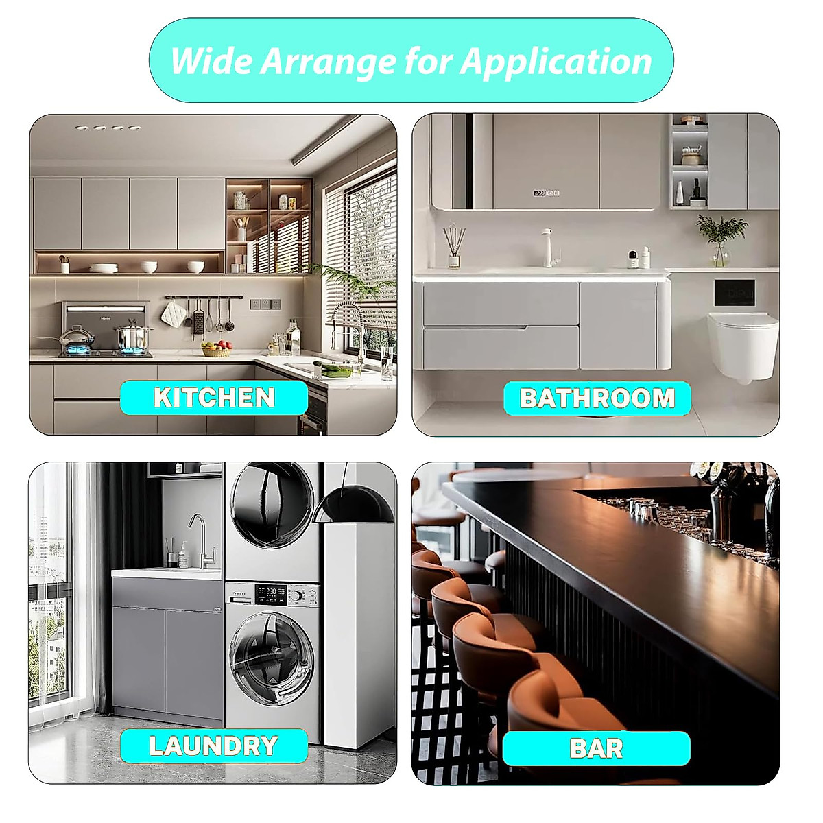 Silicone Kitchen Sink Splash Guard Faucet Mat (17.7" x 5.5"), 5° Slope Faucet Draining Mat, Faucet Handle Drip Catcher Tray Sink Drain Faucet Pad Behind Faucet for Kitchen & Bathroom Countertop