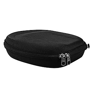 Geekria Shield Headphones Case Compatible with Jabra Evolve 65, 65UC, 40, 40 UC, 20 UC Case, Replacement Hard Shell Travel Carrying Bag (Black)