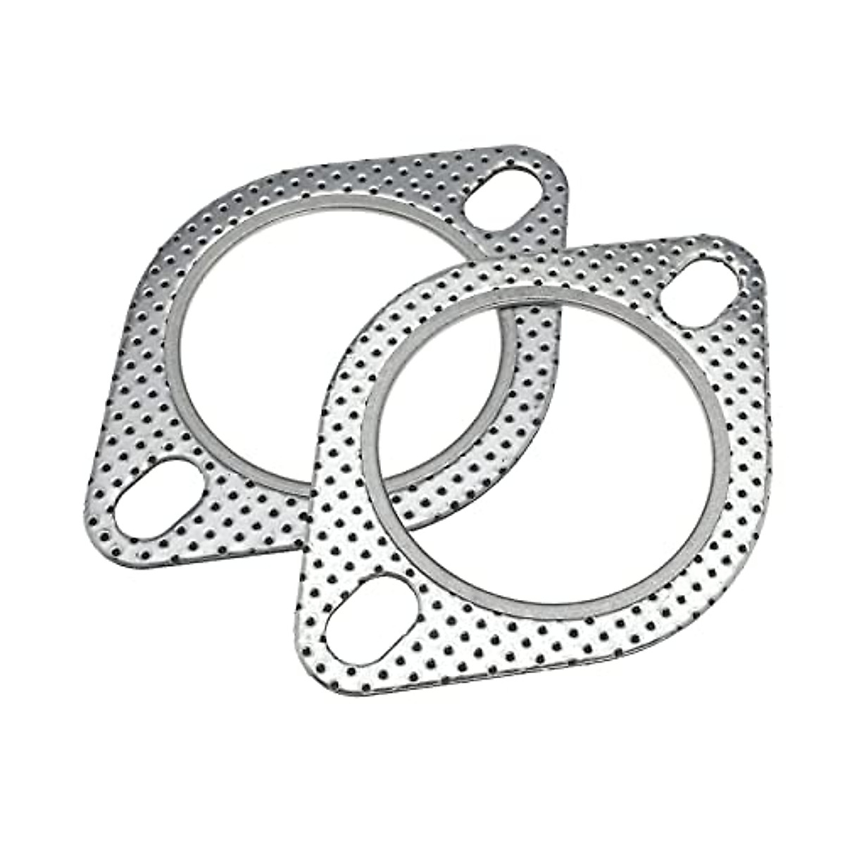 High Temp Exhaust Gasket for Turbo, Mainfold, 2 Bolt Flanges Replace 120-07610-0002 (2.5 Inch)