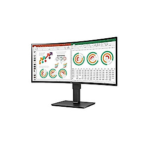LG 34BN770-B 34" 21:9 QHD UltraWide HDR10 IPS Monitor, Built-In-Speakers, TAA Compliant, Black