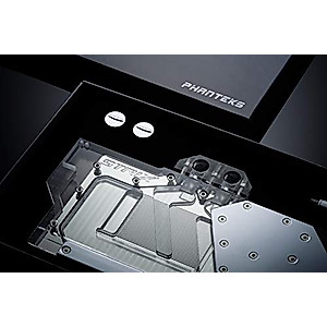 Phanteks (PH-GB2080TiAS_CR01) Glacier G2080Ti Strix GPU Full Waterblock for Asus ROG Strix RTX 2080/2080Ti - Nickel-Plated, Acrylic, Addressable RGB, Mirror Chrome